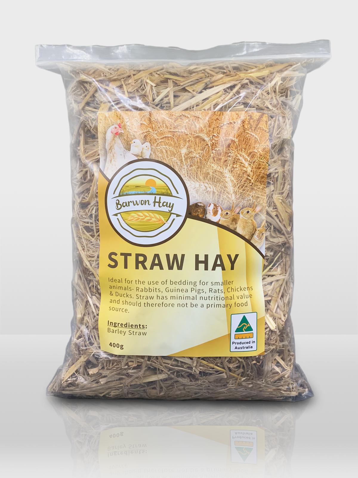 Straw Hay Bedding for Pets - Soft, Absorbent, Natural | Barwon Hay